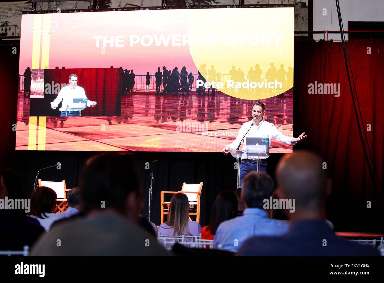 Pete Radovich spoke at the panel "The Power of Story" in Zadar, Croatia ...
