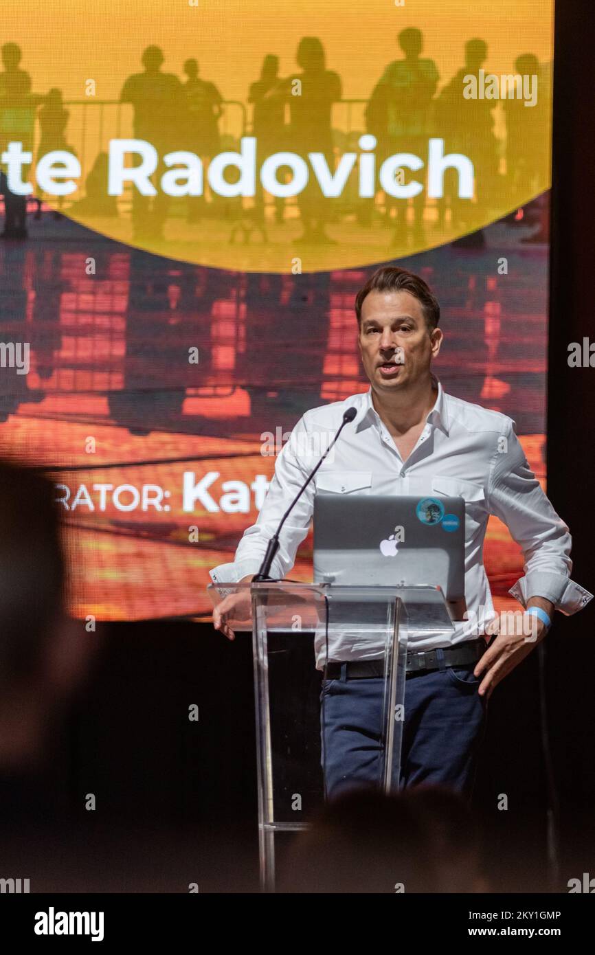 Pete Radovich spoke at the panel "The Power of Story" in Zadar, Croatia ...