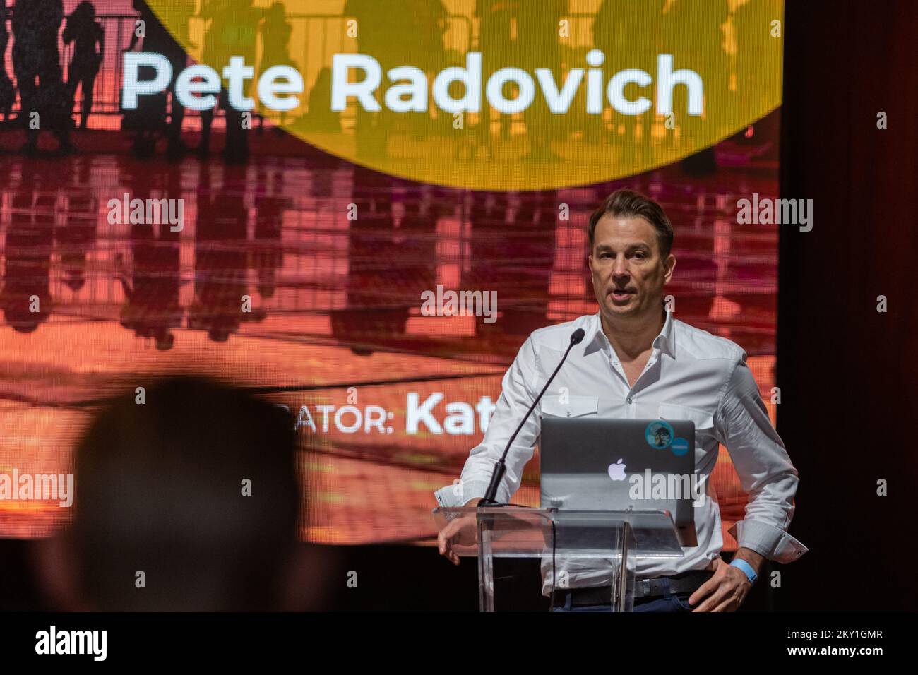 Pete Radovich spoke at the panel "The Power of Story" in Zadar, Croatia ...