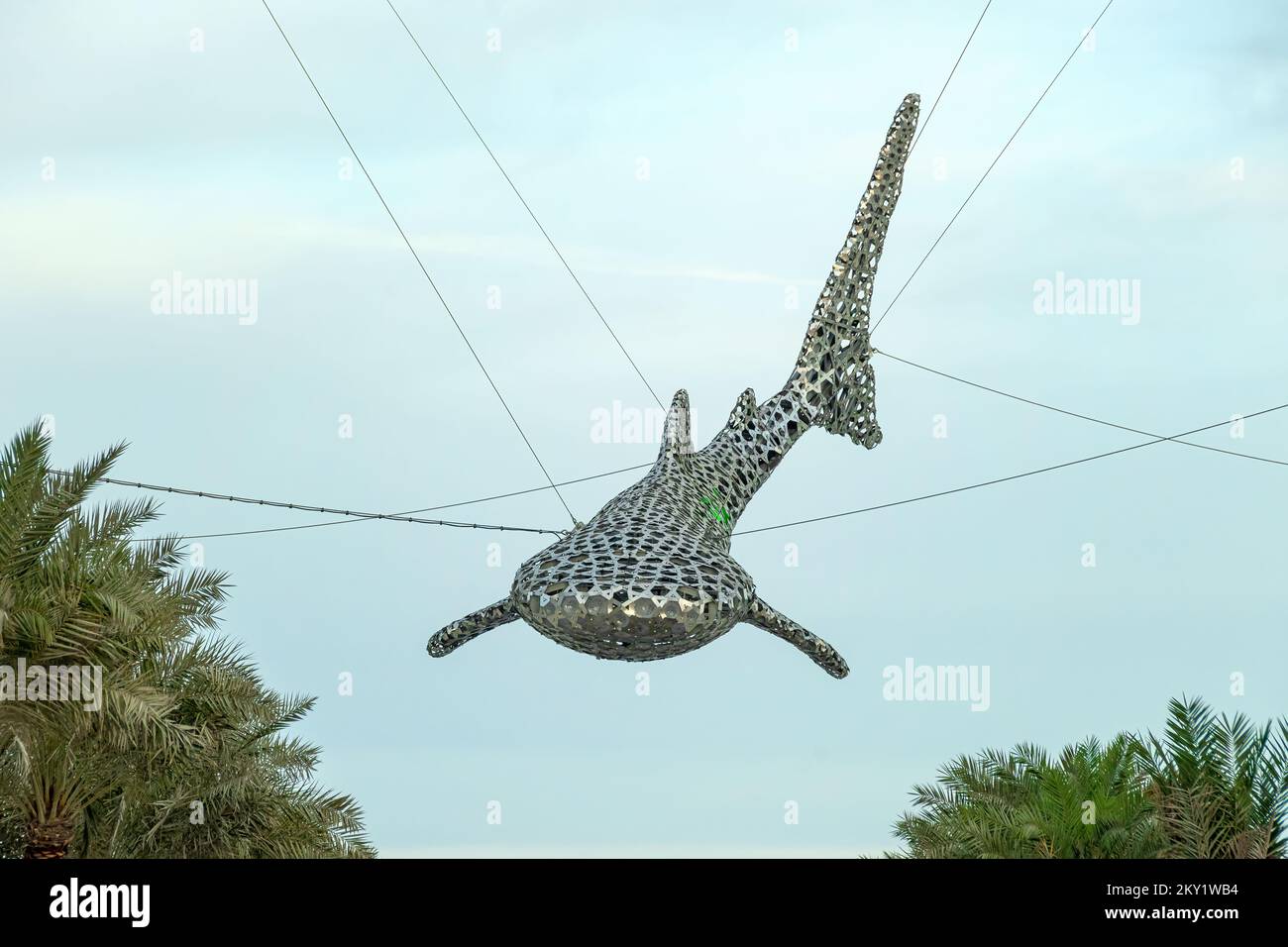 Al Nehem Whale Shark Installation in Lusail Boulevard Plaza 4 Tower ...