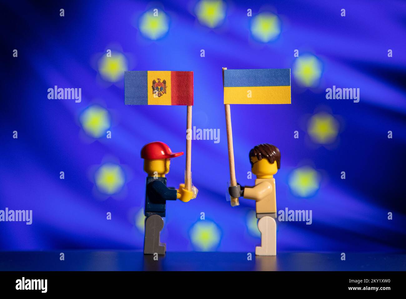 Ukraine and moldova flags hi-res stock photography and images - Alamy