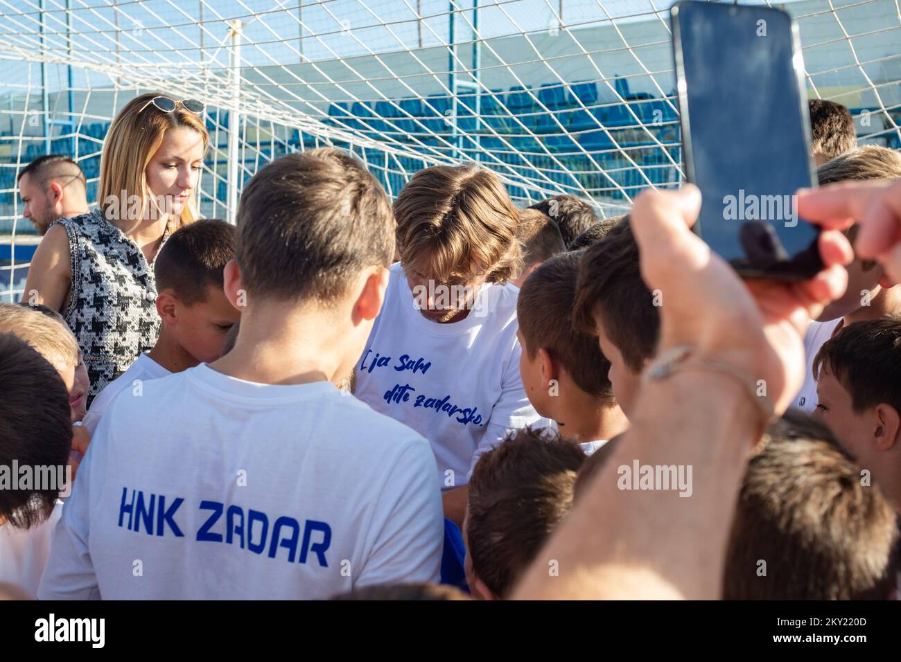 Real madrid stadium children hi-res stock photography and images - Alamy
