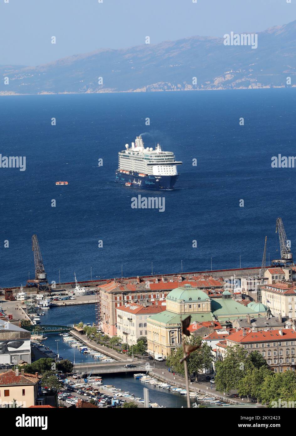 The cruise ship Mein Schiff 5 from the fleet of the largest European ...