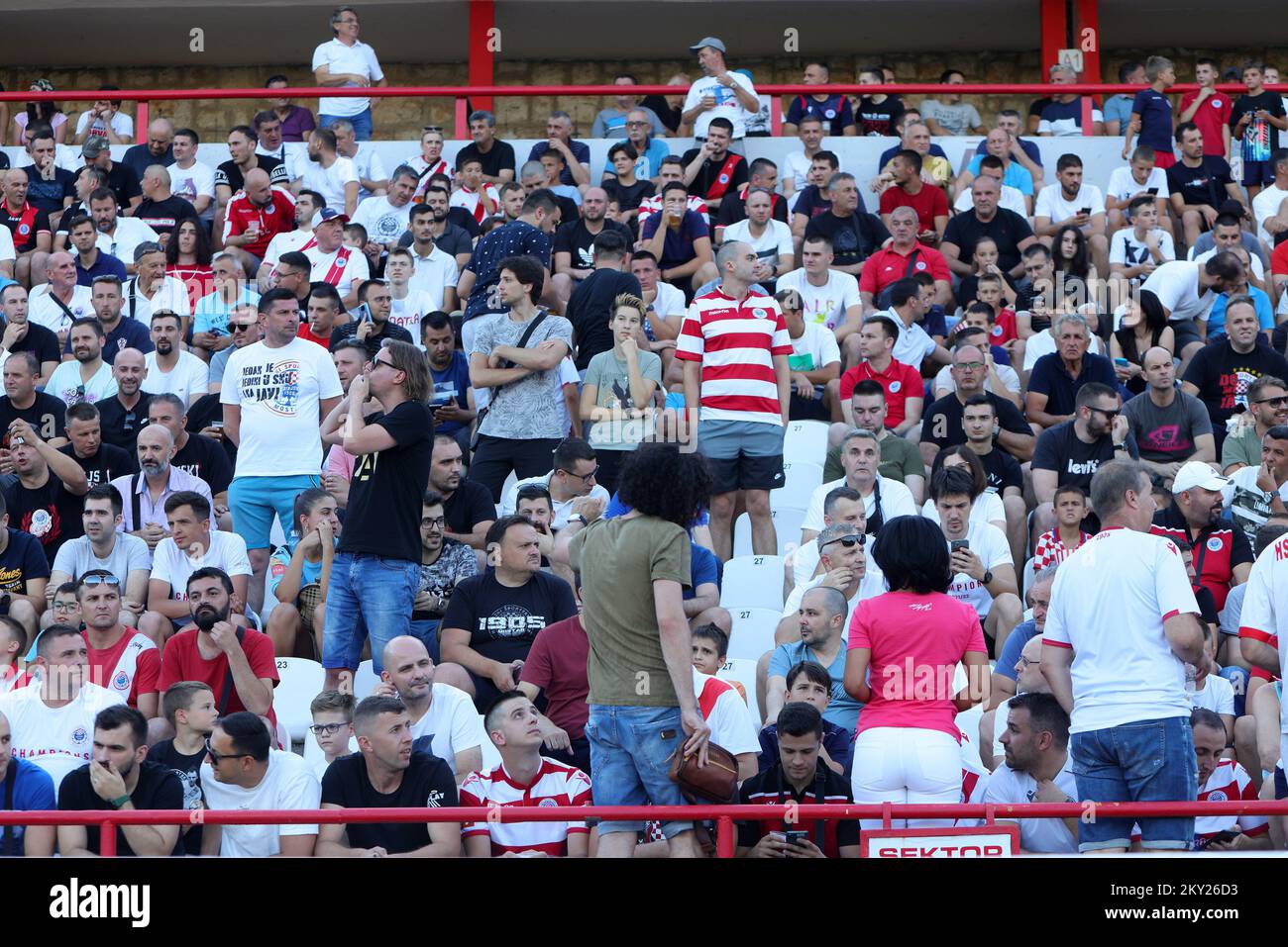 Hsk zrinjski mostar supporters hi-res stock photography and images - Alamy