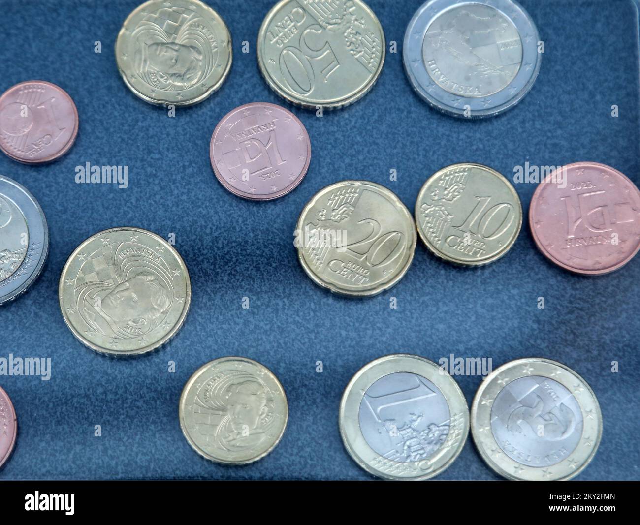 The production of Croatian euro coins has begun at the Croatian Mint ...