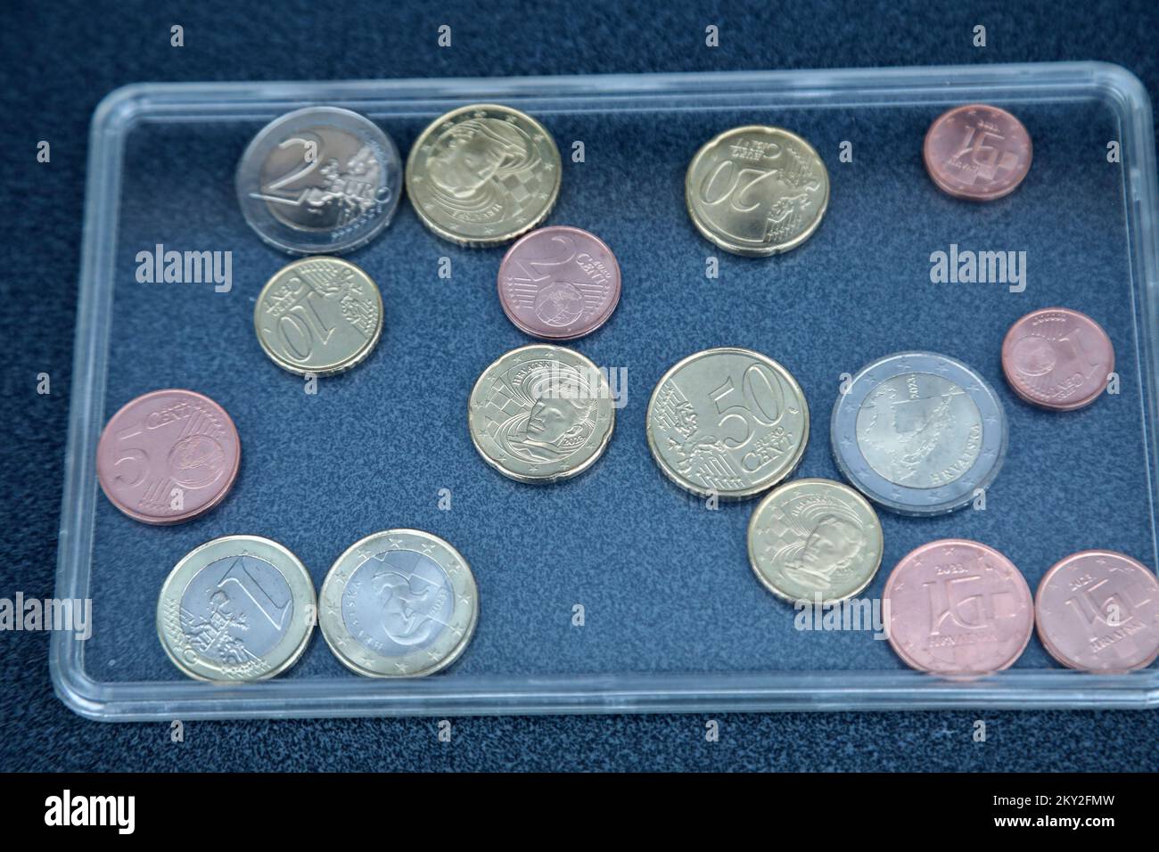 The production of Croatian euro coins has begun at the Croatian Mint ...
