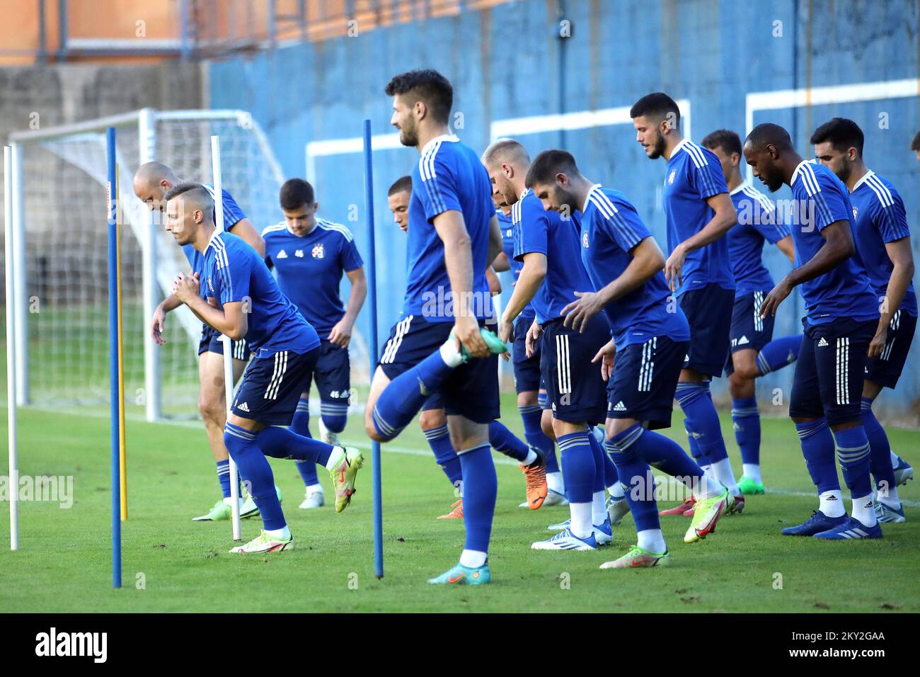 Players of GNK Dinamo Zagreb during a training session at Stadium ...