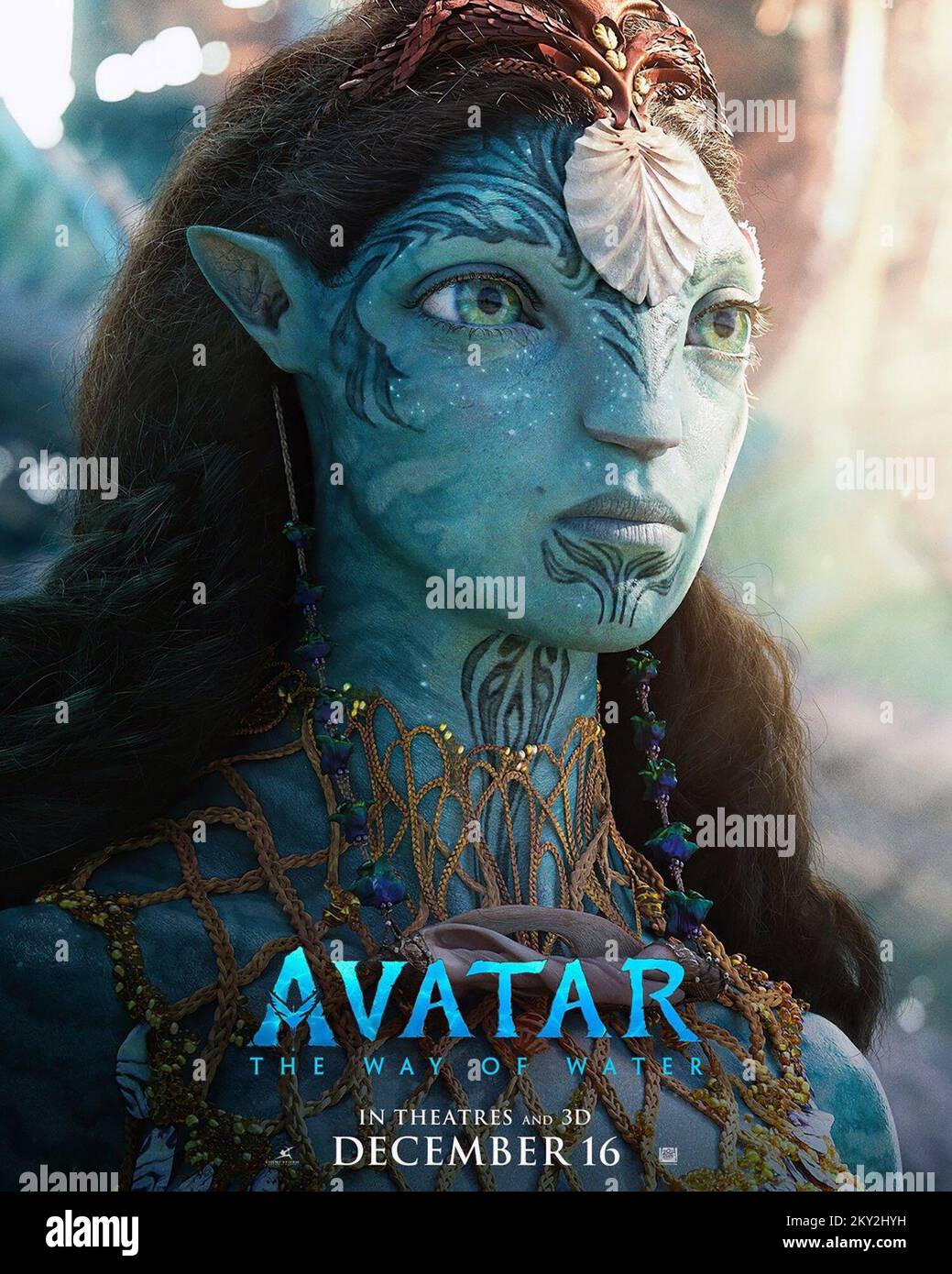 AVATAR: THE WAY OF WATER, (aka AVATAR 2), character poster, Ronal (voice: Kate Winslet), 2022 ...