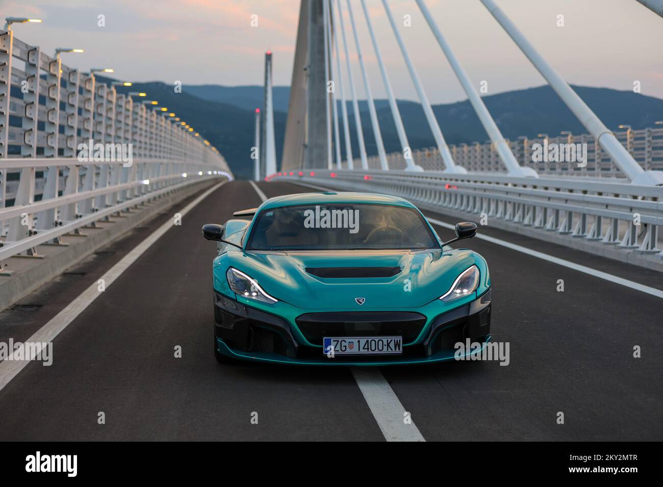 Rimac Nevera an all-electric sports car driven by Chief Program ...