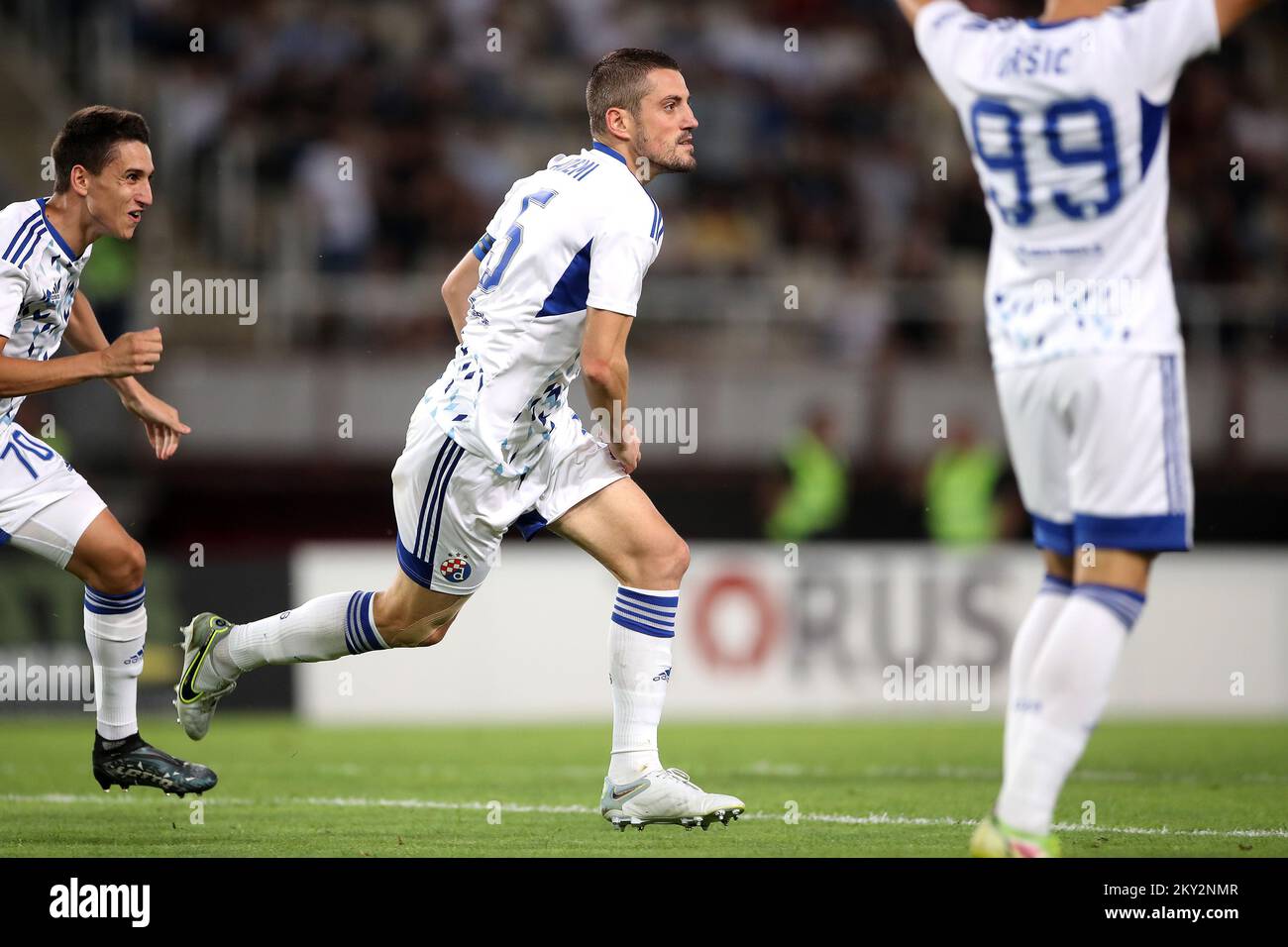 UEFA Champions league Second qualifying round, 2nd leg match FC Shkupi ...