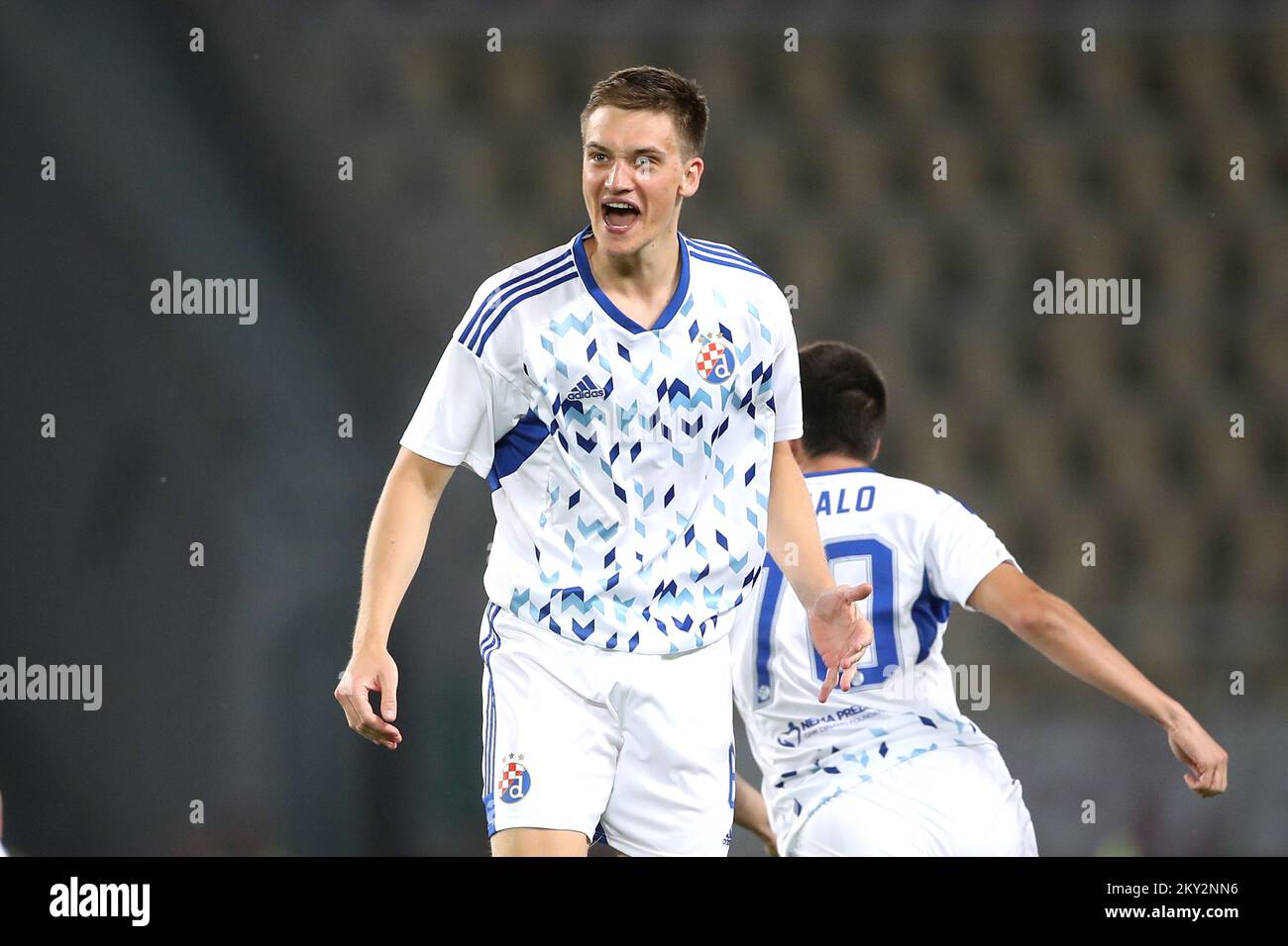 UEFA Champions league Second qualifying round, 2nd leg match FC Shkupi ...