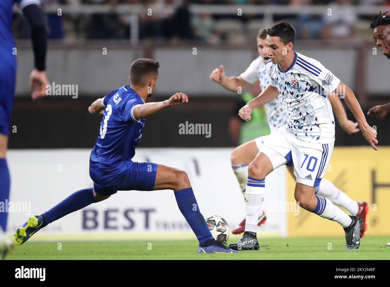 UEFA Champions league Second qualifying round, 2nd leg match FC Shkupi ...