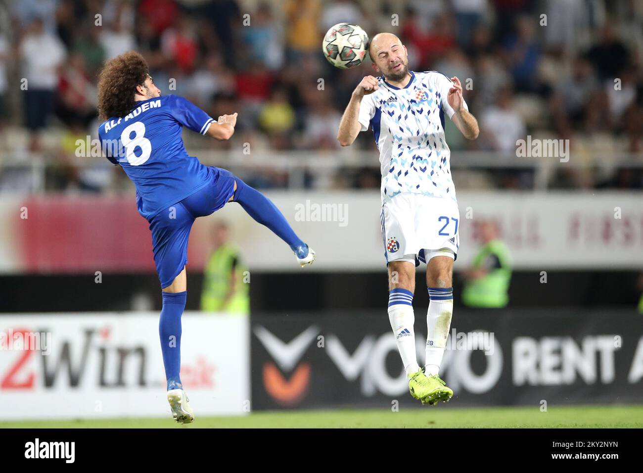 UEFA Champions league Second qualifying round, 2nd leg match FC Shkupi ...