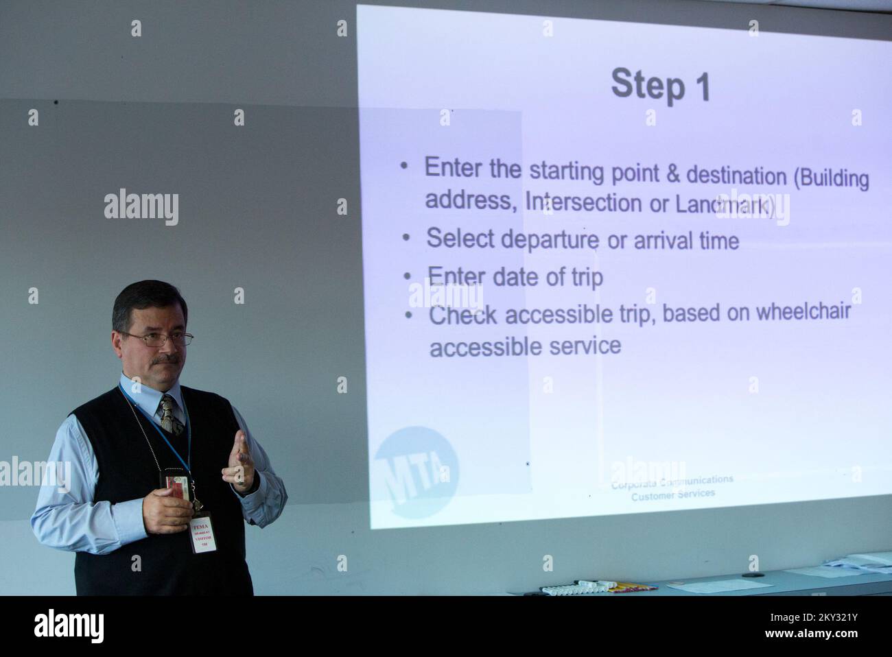 Mta officials hi-res stock photography and images - Alamy