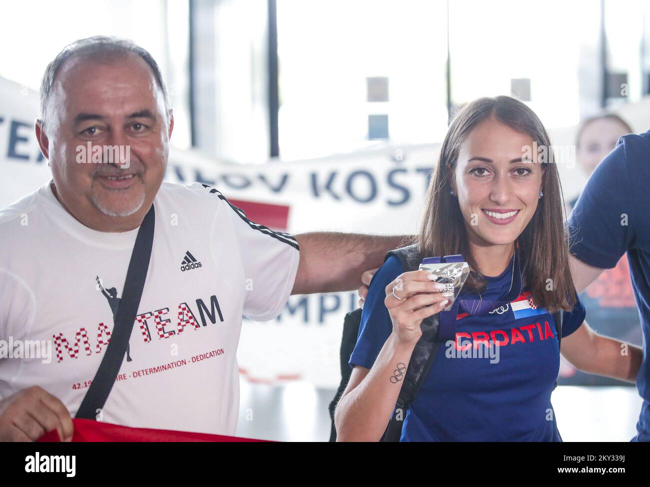 Croatia's Matea Parlov Kostro, winner of the silver medal in Women's ...