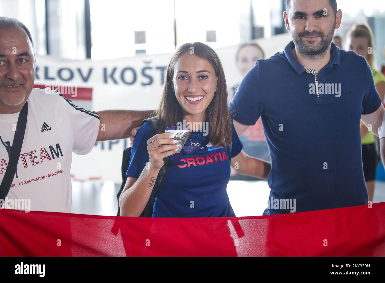 Croatia's Matea Parlov Kostro, winner of the silver medal in Women's ...