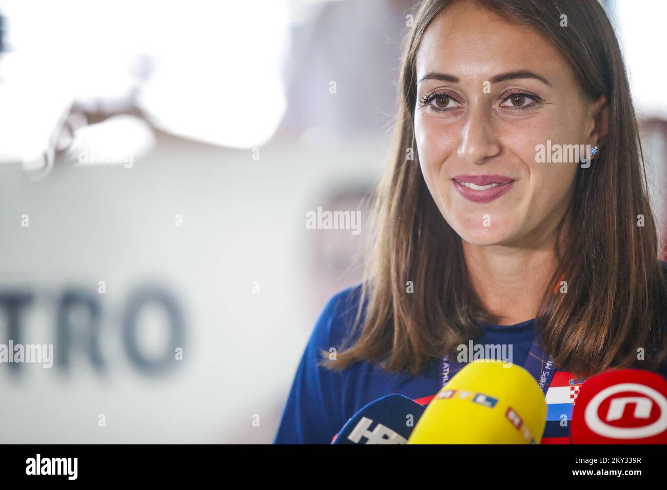 Croatia's Matea Parlov Kostro, winner of the silver medal in Women's ...