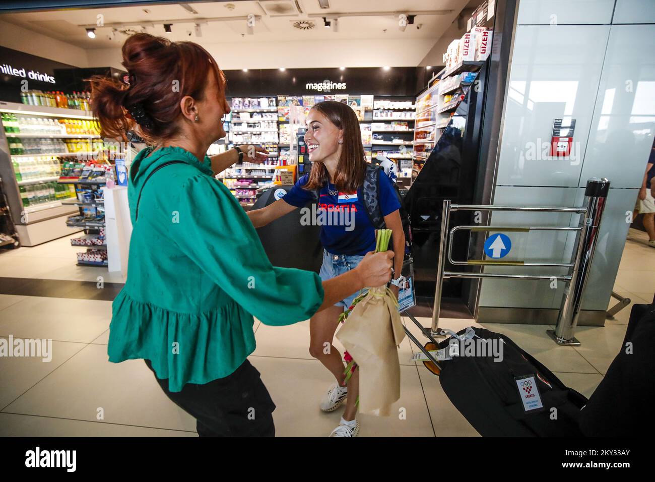 Croatia's Matea Parlov Kostro, winner of the silver medal in Women's ...