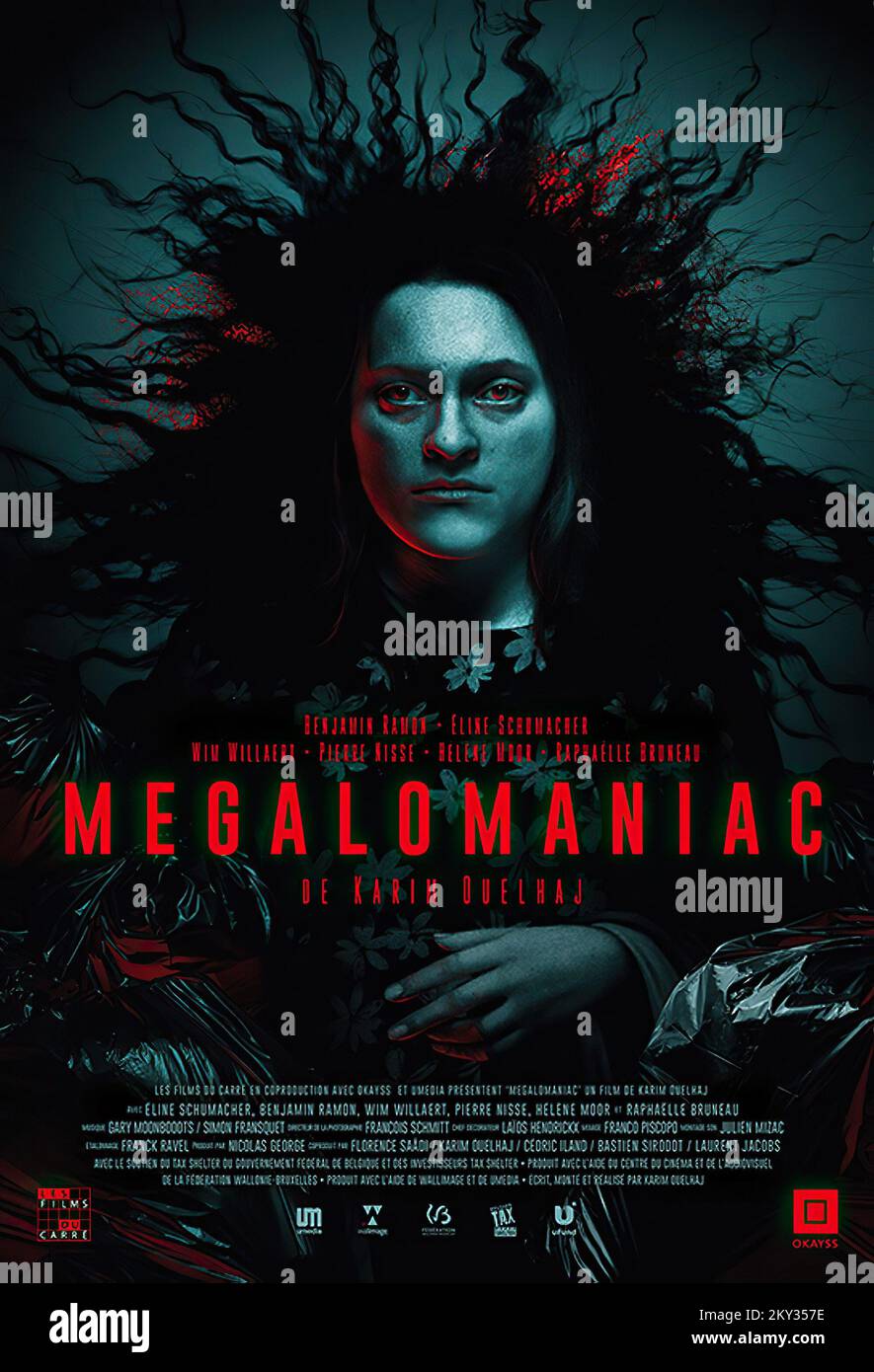 MEGALOMANIAC, Belgian poster, Eline Schumacher, 2022. © XYZ Films ...
