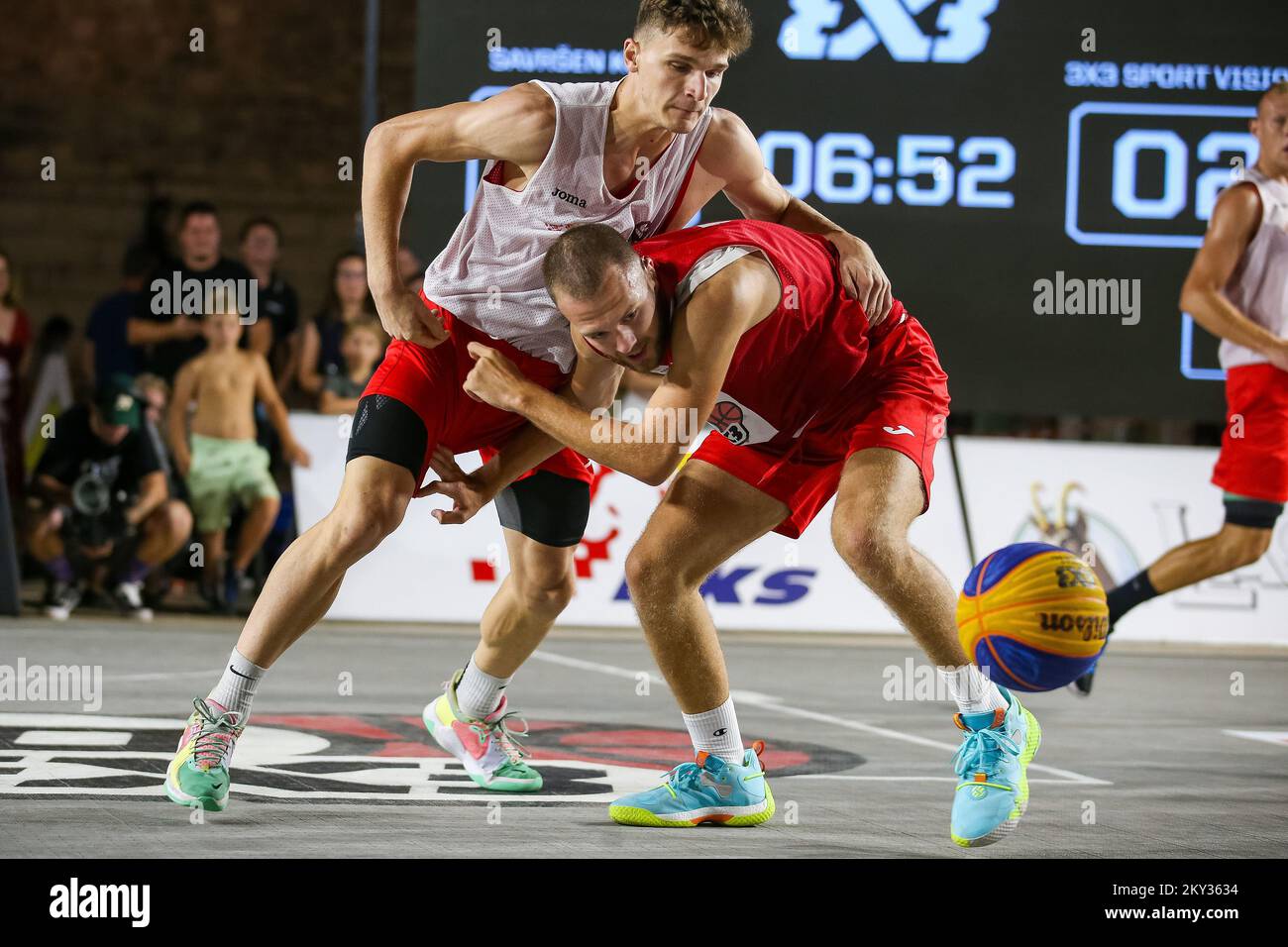 Pro 3x3 Croatia Tour as part of FIBA 3x3 Quest tournament in Umag ...