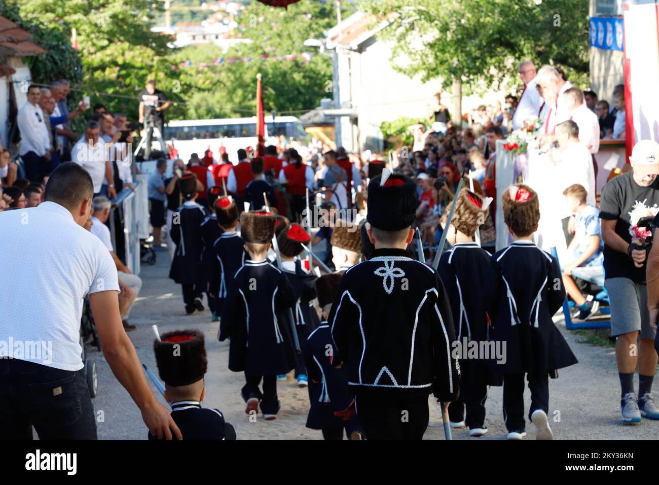 67th Vuckovic Children Alka is pictured in Sinj, Croatia on August 21 ...
