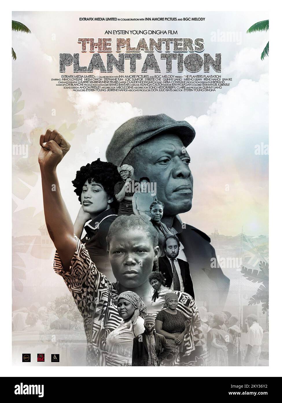 THE PLANTERS PLANTATION, poster, Nimo Loveline (fist raised), Stephanie ...
