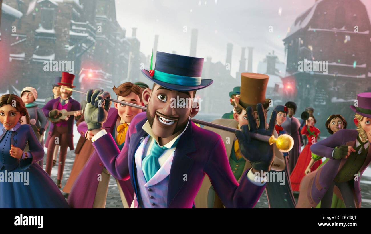 SCROOGE: A CHRISTMAS CAROL, Tom Jenkins (voice: Giles Terera), 2022 ...