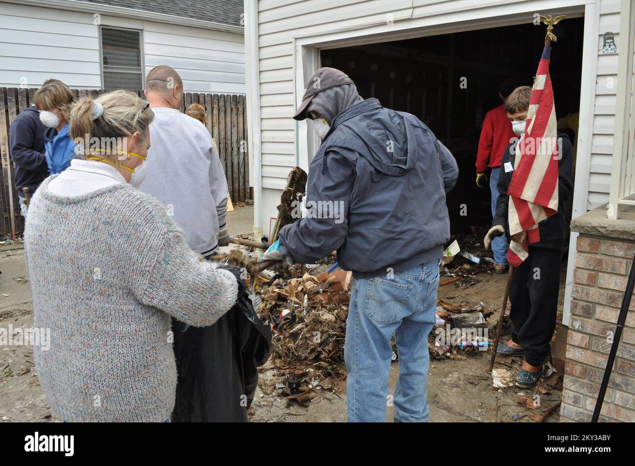 Post hurricane clean up hi-res stock photography and images - Alamy