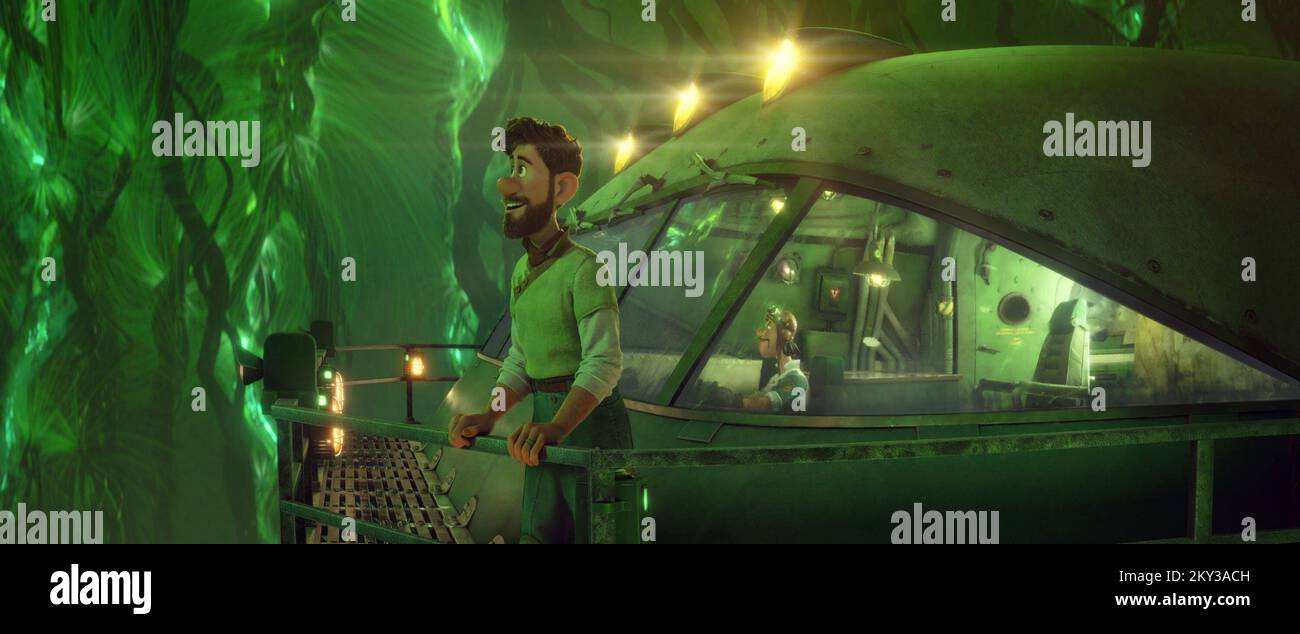 STRANGE WORLD, left: Searcher Clade (voice: Jake Gyllenhaal), 2022 ...