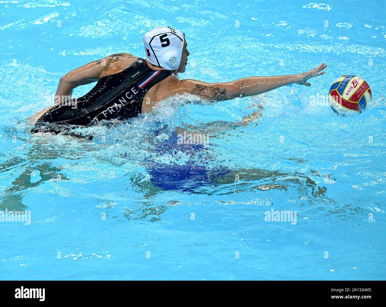 SPLIT, CROATIA - AUGUST 27: Louise Guillet of France during the 35 Len ...