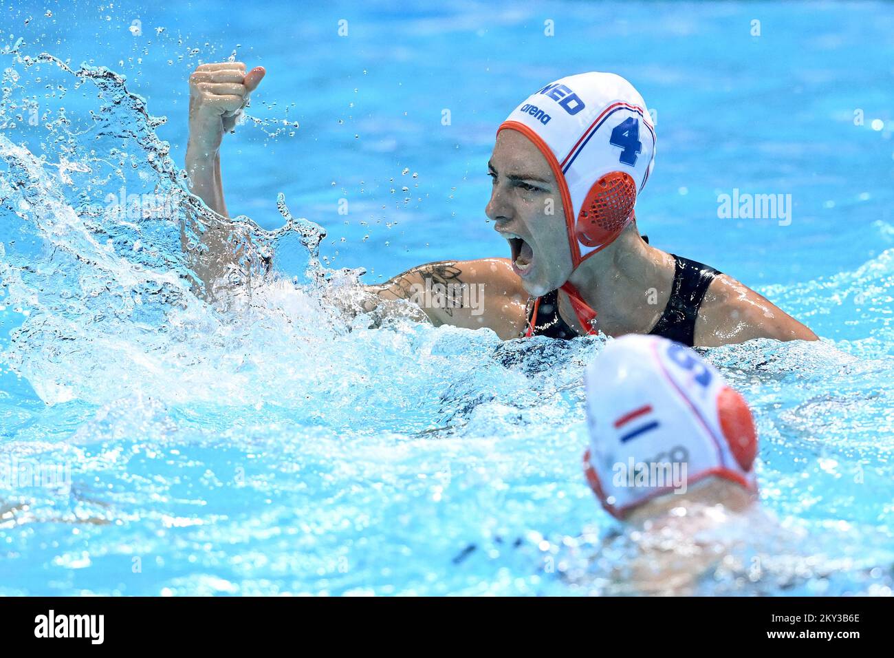 SPLIT, CROATIA - AUGUST 28: Sabrina van der Sloot of Netherlands during ...
