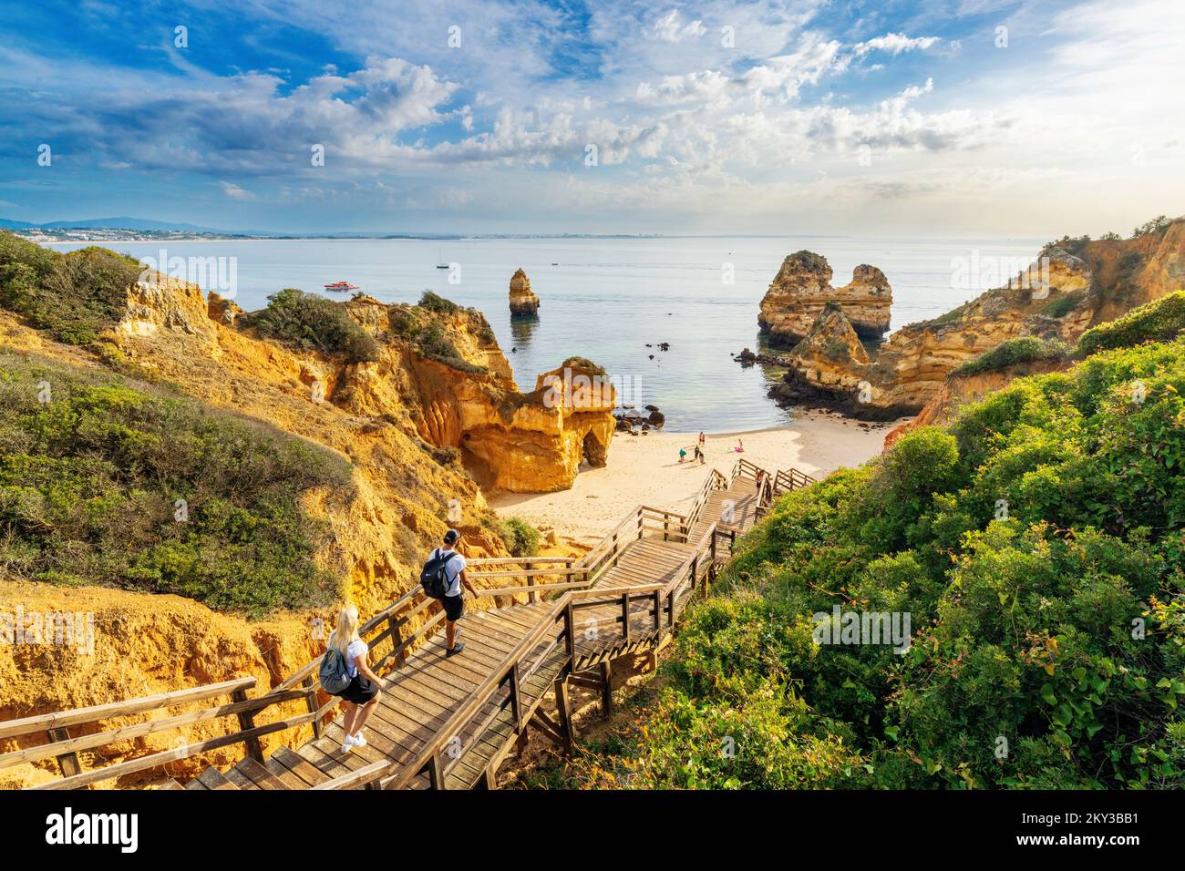 Boardwalk and Stairs to Camilo Beach Camilo Beach,Praia do Camilo ...