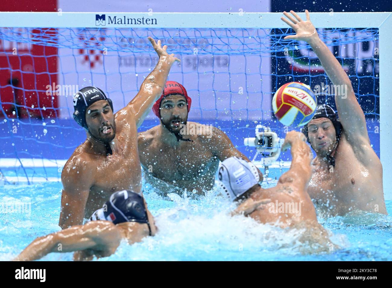 SPLIT, CROATIA - AUGUST 29: France Goalkeeper Clement Dubois during the ...