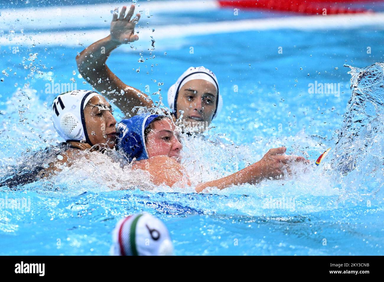 SPLIT, CROATIA - AUGUST 30: Lior Ben David of Israel and Agnese ...