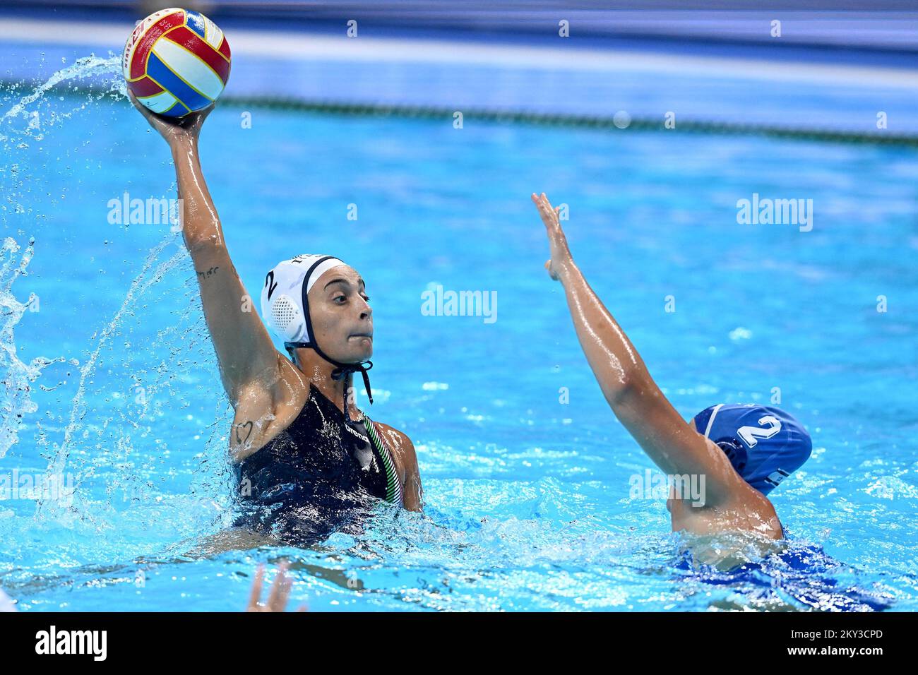 SPLIT, CROATIA - AUGUST 30: Chiara Tabani of Italy and Lior Ben David ...