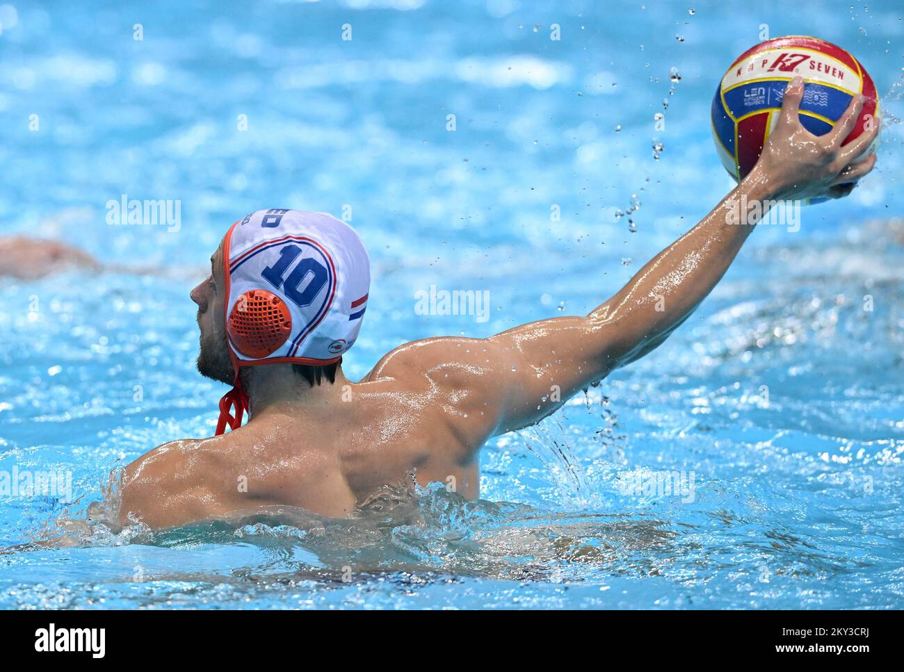 SPLIT, CROATIA - AUGUST 31: Pascal Janssen of Netherlands in action ...