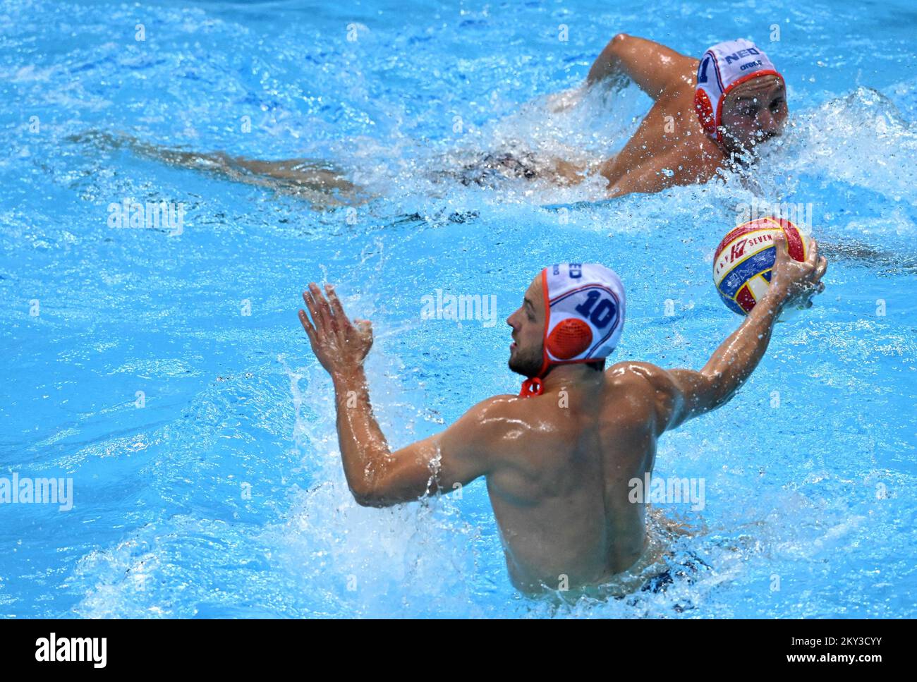 SPLIT, CROATIA - AUGUST 31: Pascal Janssen of Netherlands during the ...