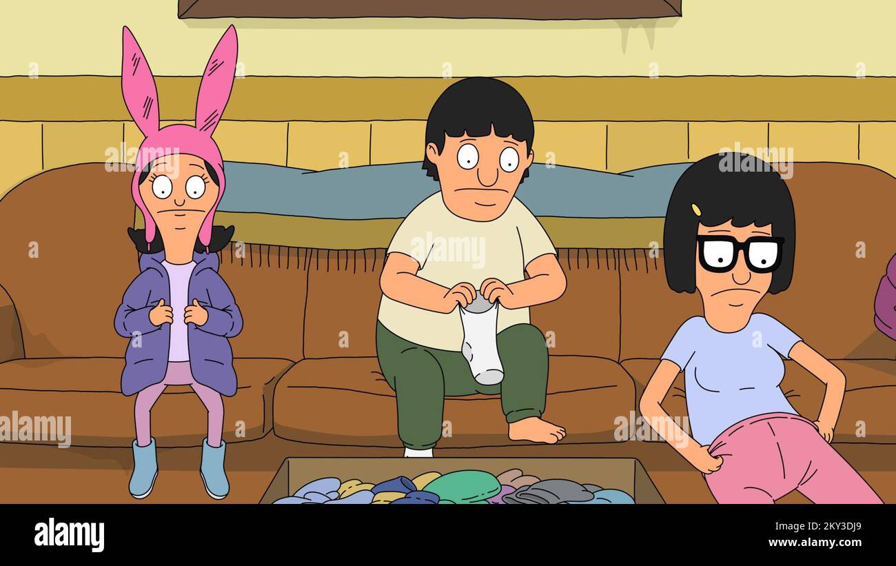 BOB'S BURGERS, from left: Louise Belcher (voice: Kristen Schaal), Gene ...