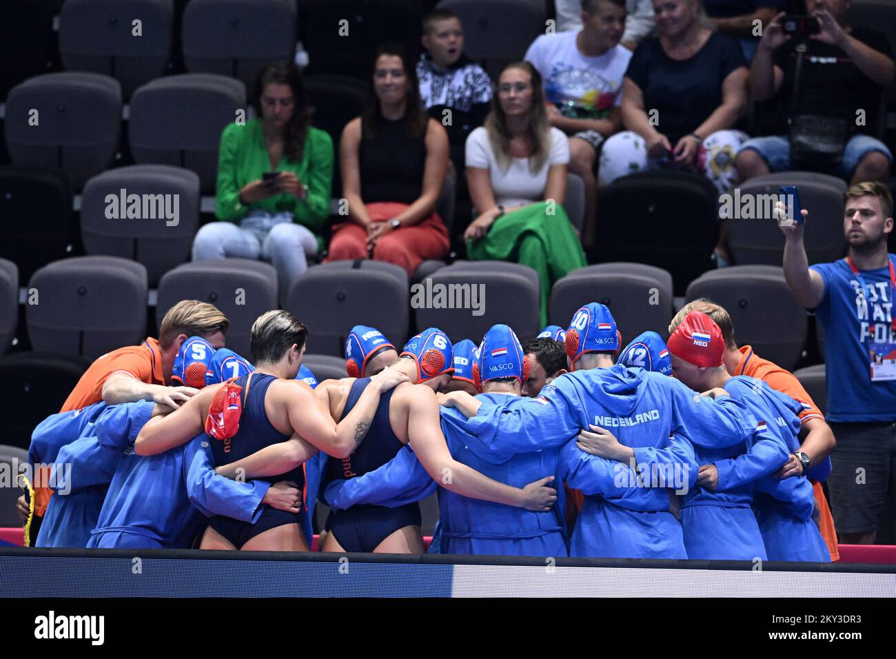 SPLIT, CROATIA - SEPTEMBER 01: Team Netherlands during the LEN European ...