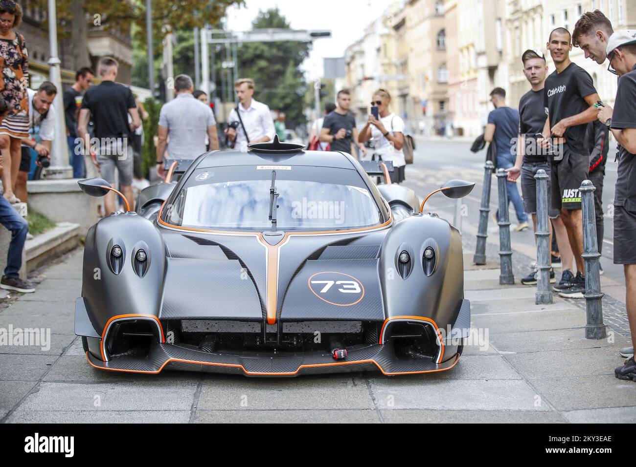 Pagani Huayra R, a car that will be presented tomorrow as part of the ...