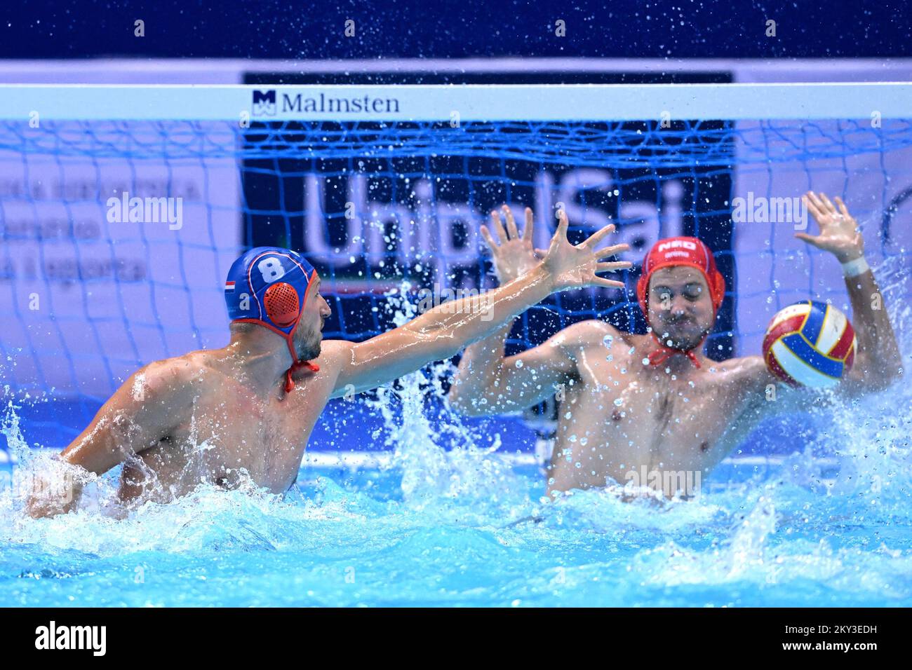 SPLIT, CROATIA - SEPTEMBER 02: Jesse Nispeling of Netherlands in action ...