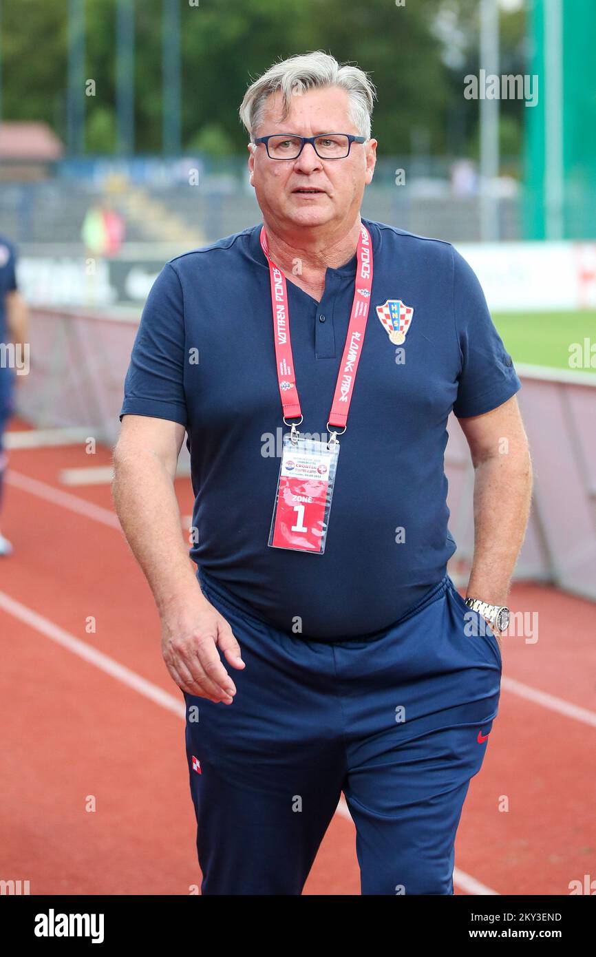 KARLOVAC, SEPTEMBER 02: Head Coach of Croatia Nenad Gracan during 2023 ...