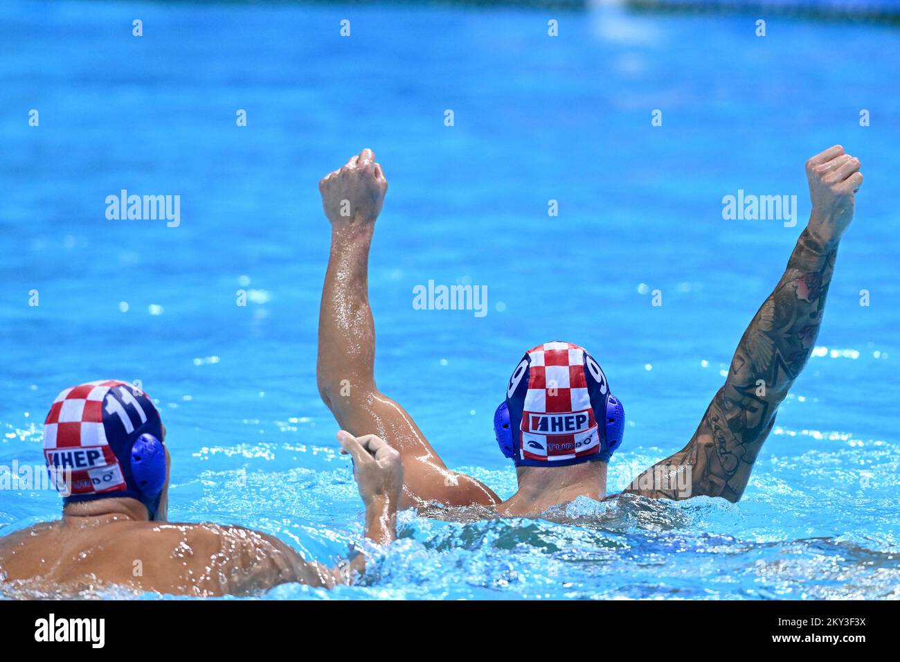 SPLIT, CROATIA - SEPTEMBER 02: Jerko Marinic Kragic of Croatia ...