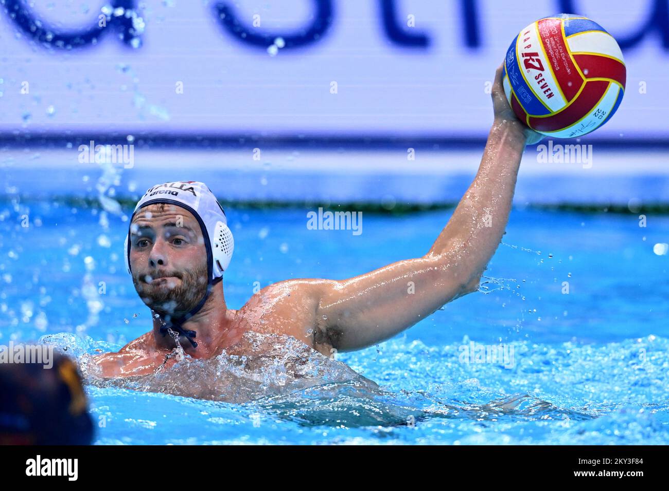 SPLIT, CROATIA - SEPTEMBER 02: Luca Damonte of Italy in action during ...