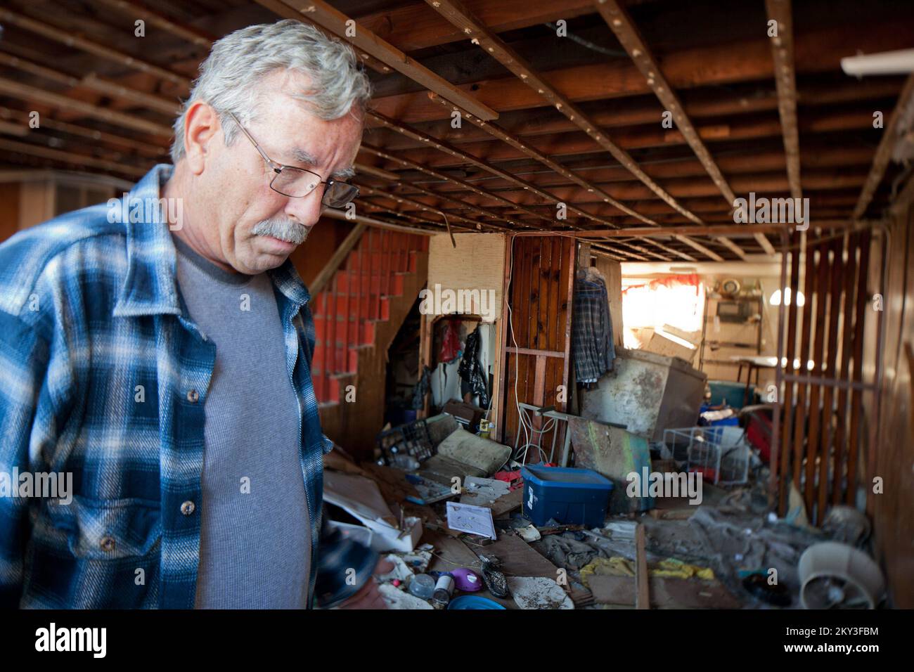 Far Rockaways, N.Y., Dec. 13, 2012 Roxbury Fire Chief, Richard Colleran ...