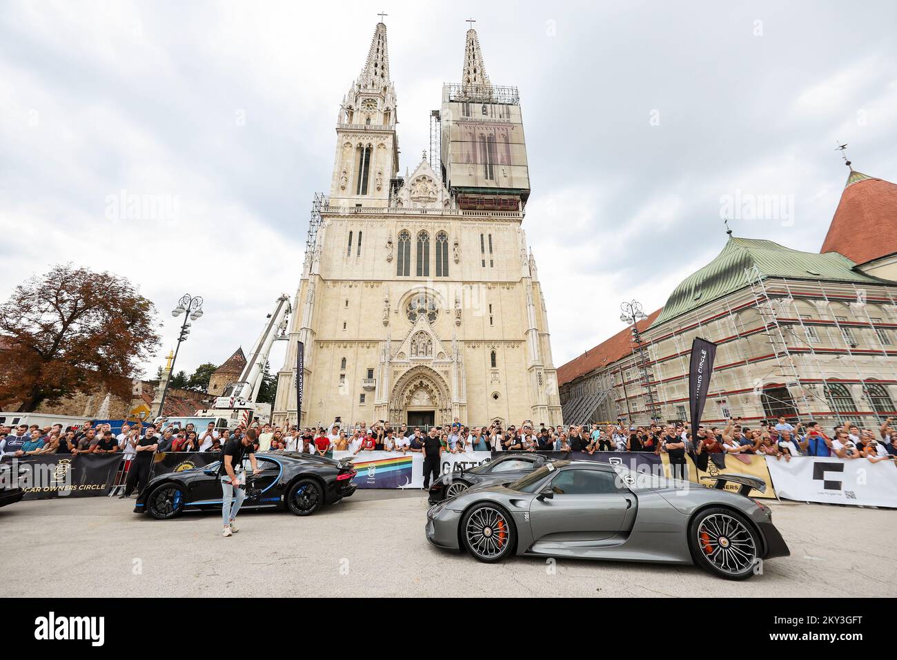 Supercars and Hypercars are presented during Supercars Owners Circle ...