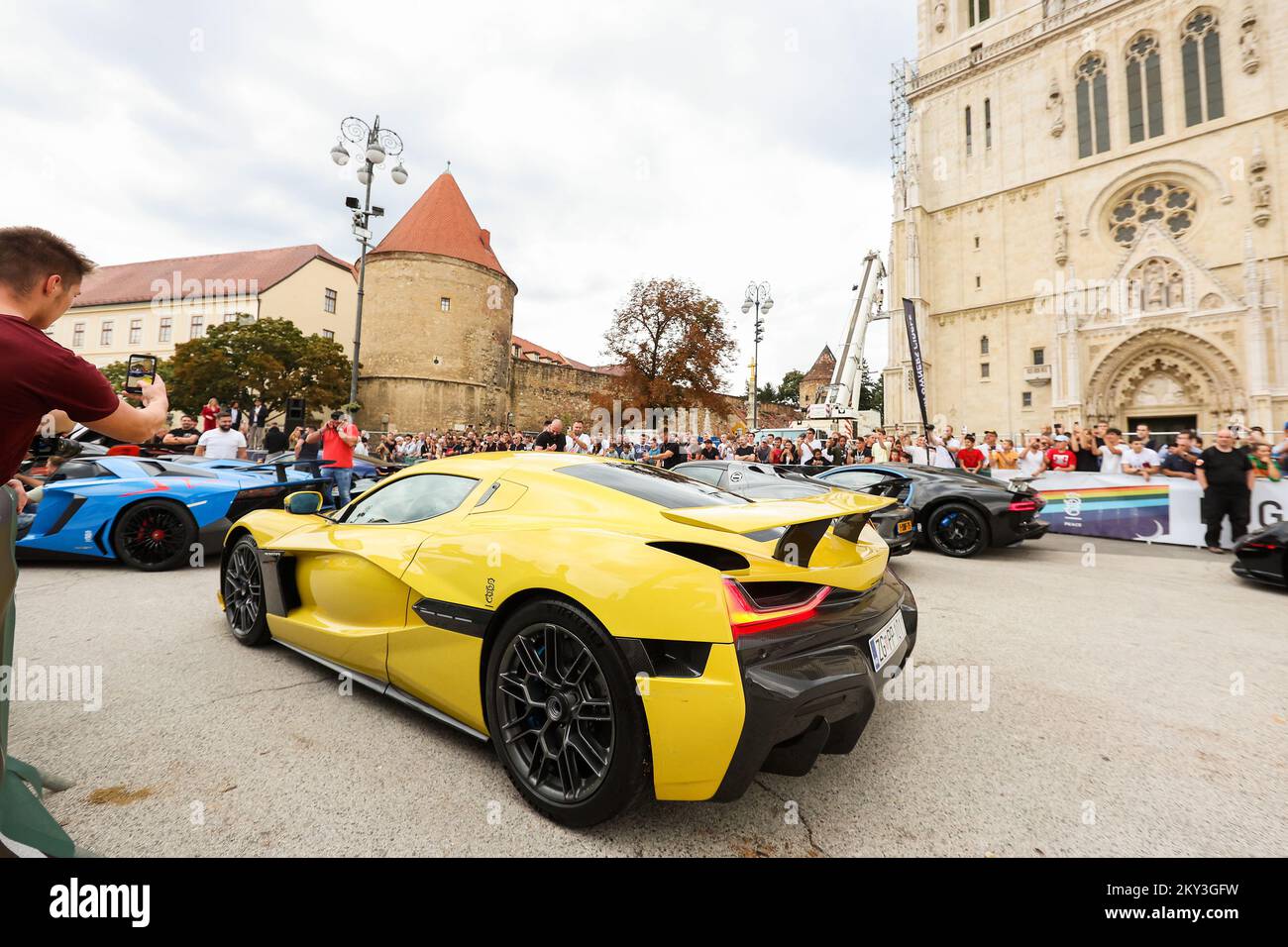 Supercars and Hypercars are presented during Supercars Owners Circle ...