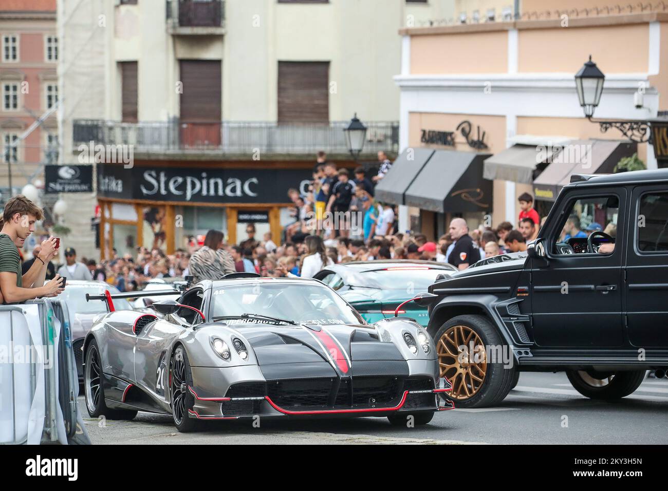 Supercars and Hypercars are presented during Supercars Owners Circle ...