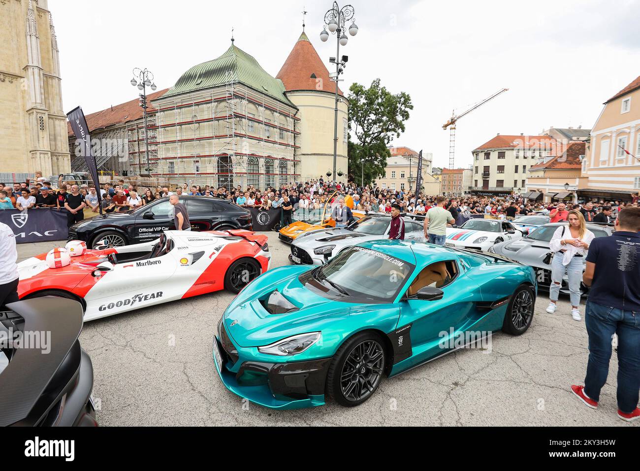 Supercars and Hypercars are presented during Supercars Owners Circle ...