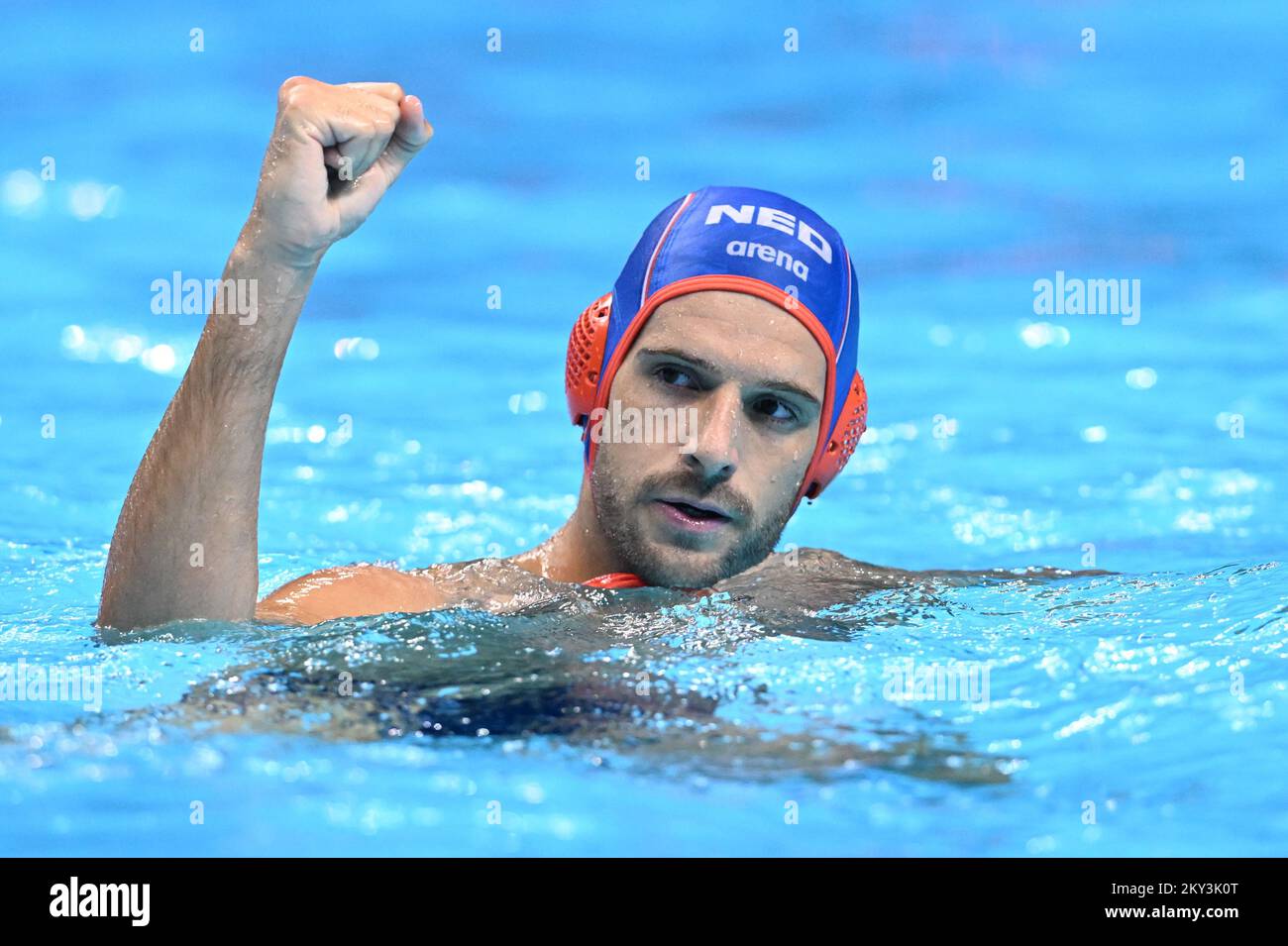 SPLIT, CROATIA - SEPTEMBER 4: Pascal Janssen of Netherlands in action ...